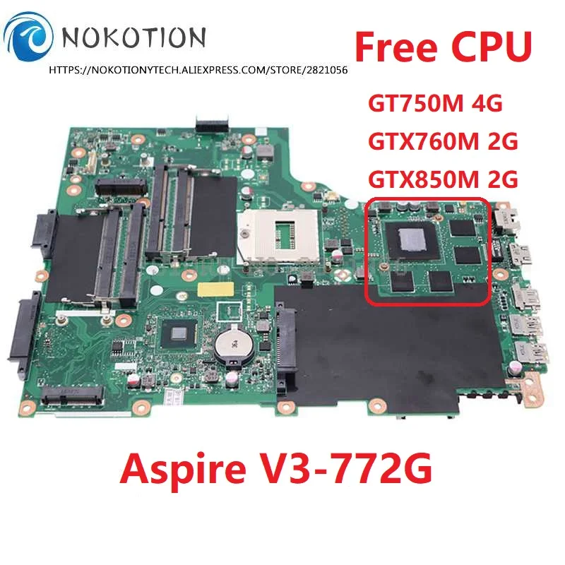 NOKOTION-Laptop-Motherboard-For-ACER-Aspire-V3-772G-V3-772-E1-772G ...