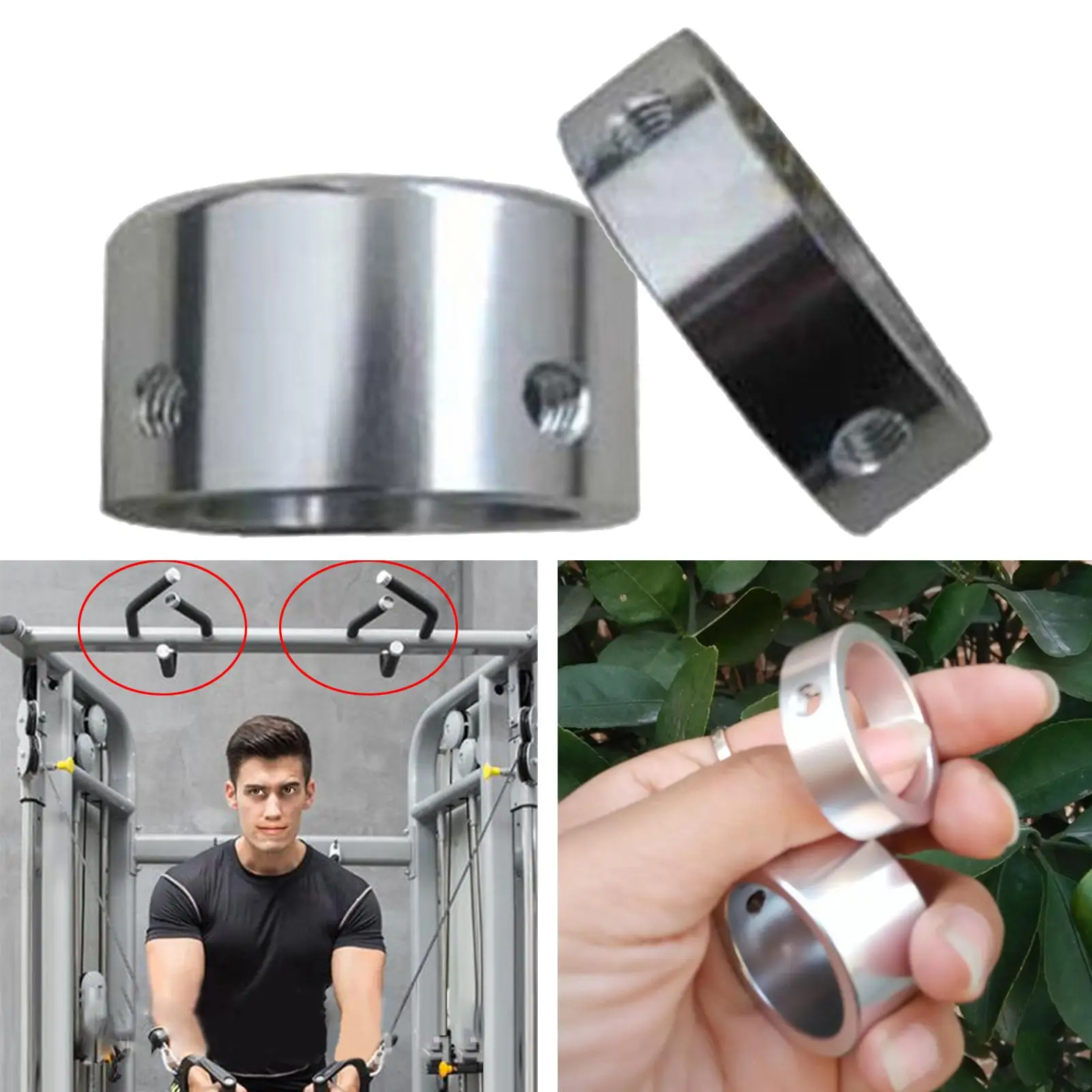 Barbell-Collars-Clamps-Handles-Exercise-Quick-Release-Dumbbel-Clips ...