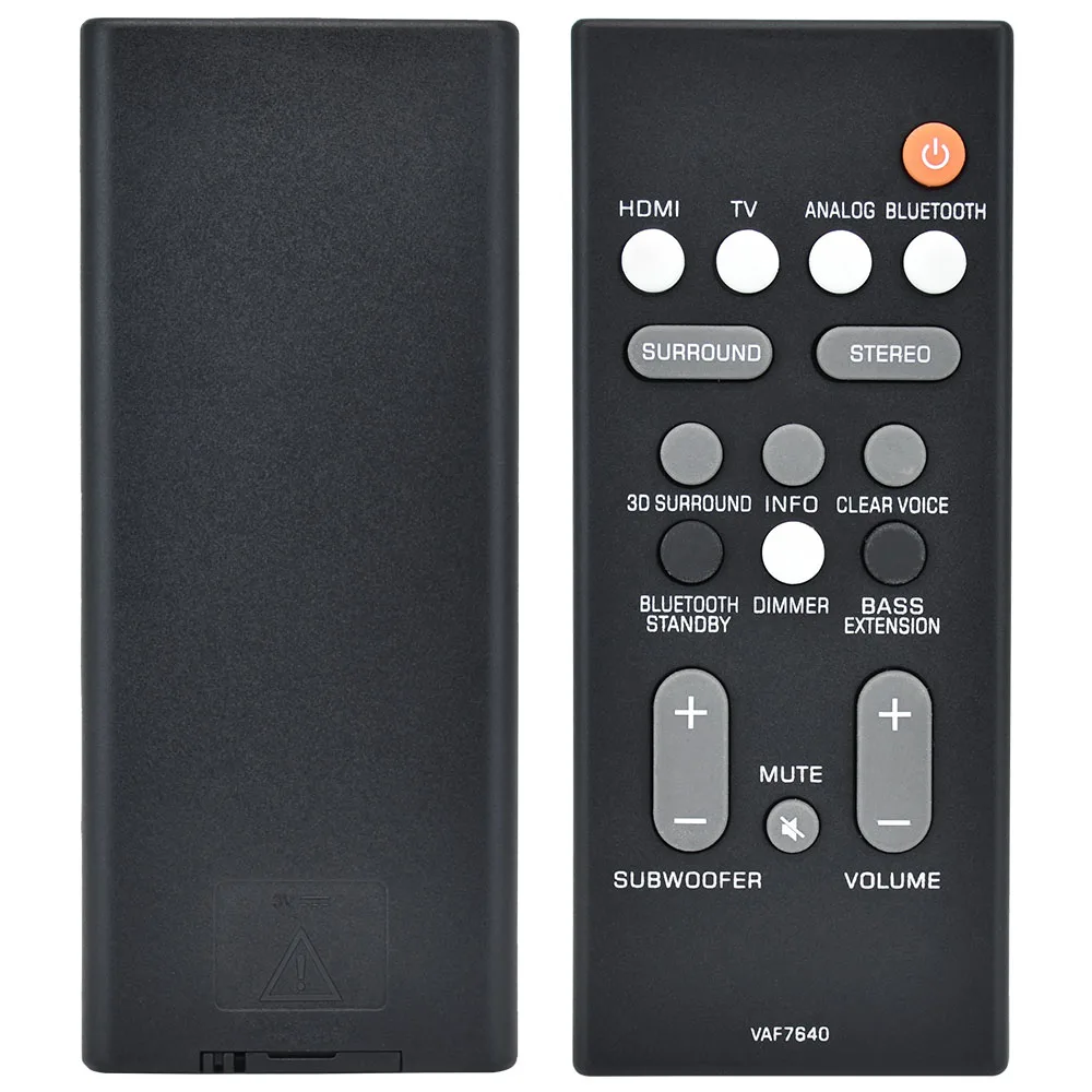 NEW-VAF7640-For-Yamaha-Sound-Bar-Remote-Control-ATS-1080-YAS-108 ...