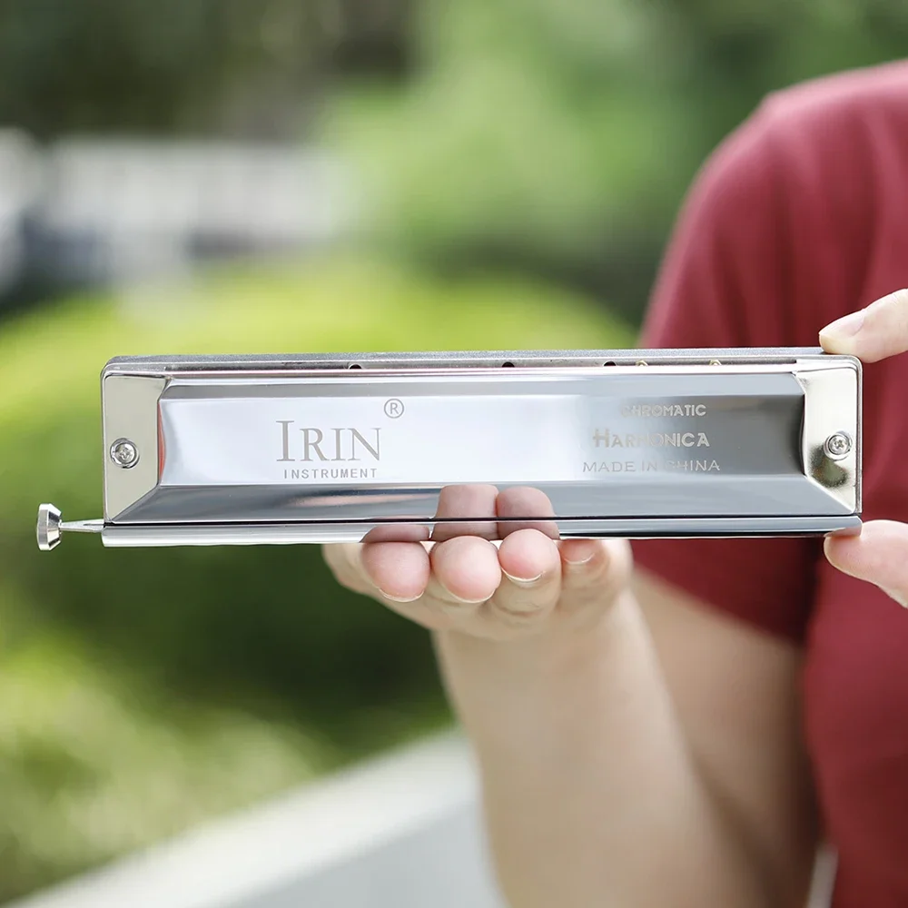 IRIN 16 Holes 64 Tones Harmonica Chromatic Scale Woodwind Instrument ...