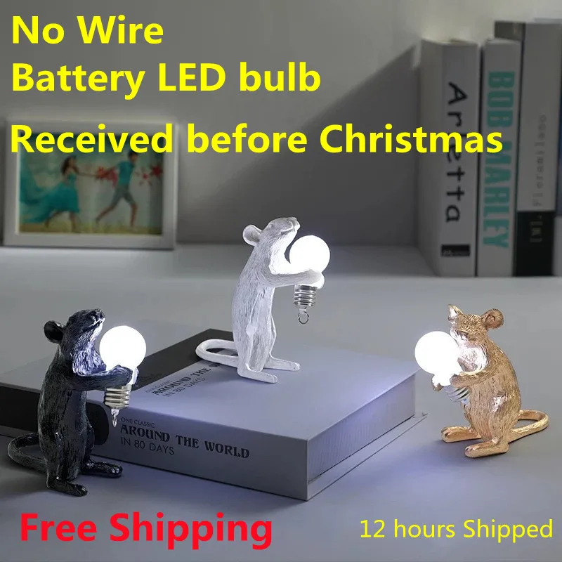 2023-New-Mouse-Lamp-Portable-Wireless-Battery-LED-Mouse-Bedside-Lamp ...