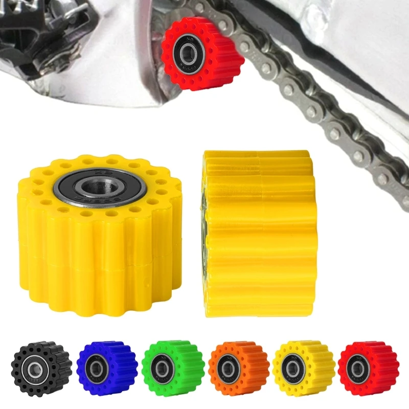 New-8-10mm-Drive-Chain-Roller-Pulley-Wheel-Slider-Tensioner-Wheel-Guide ...