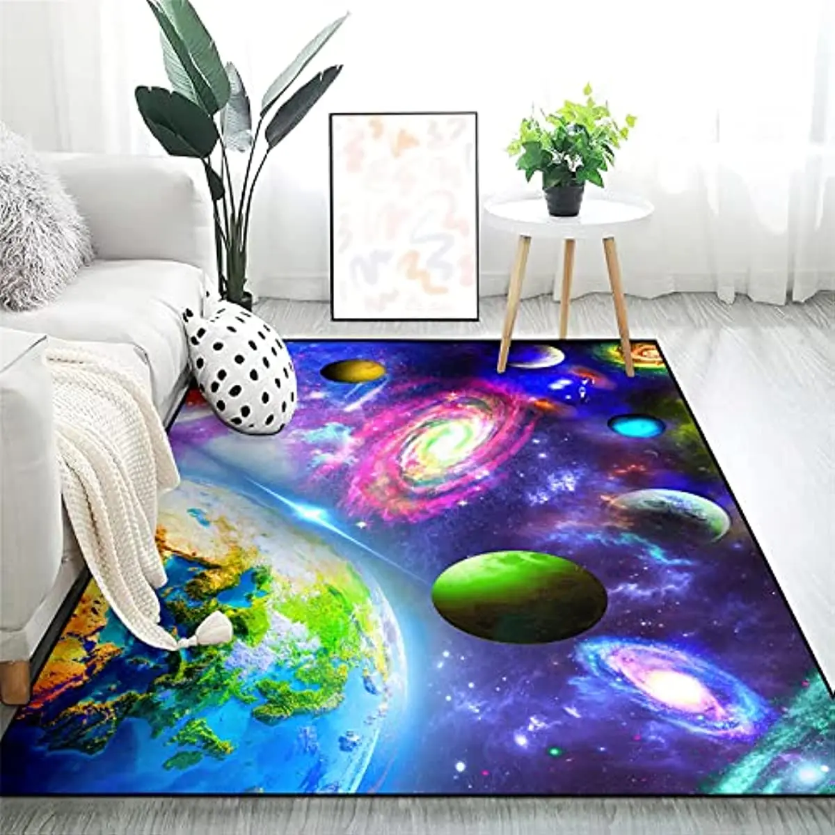 Planets Solar System Rug