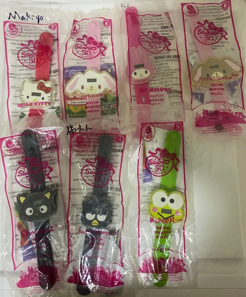 Chococat reloj electrónico Sugarbunnies para niñas y niños, conjunto de ...