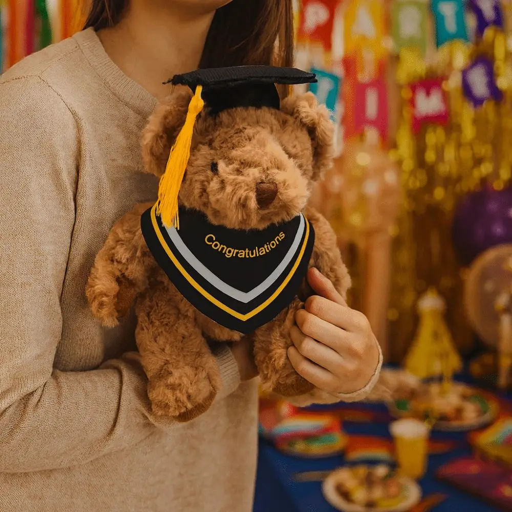 Lovely Graduation Season Bear 20cm Cute Graduation Bear Soft Stuffed ...