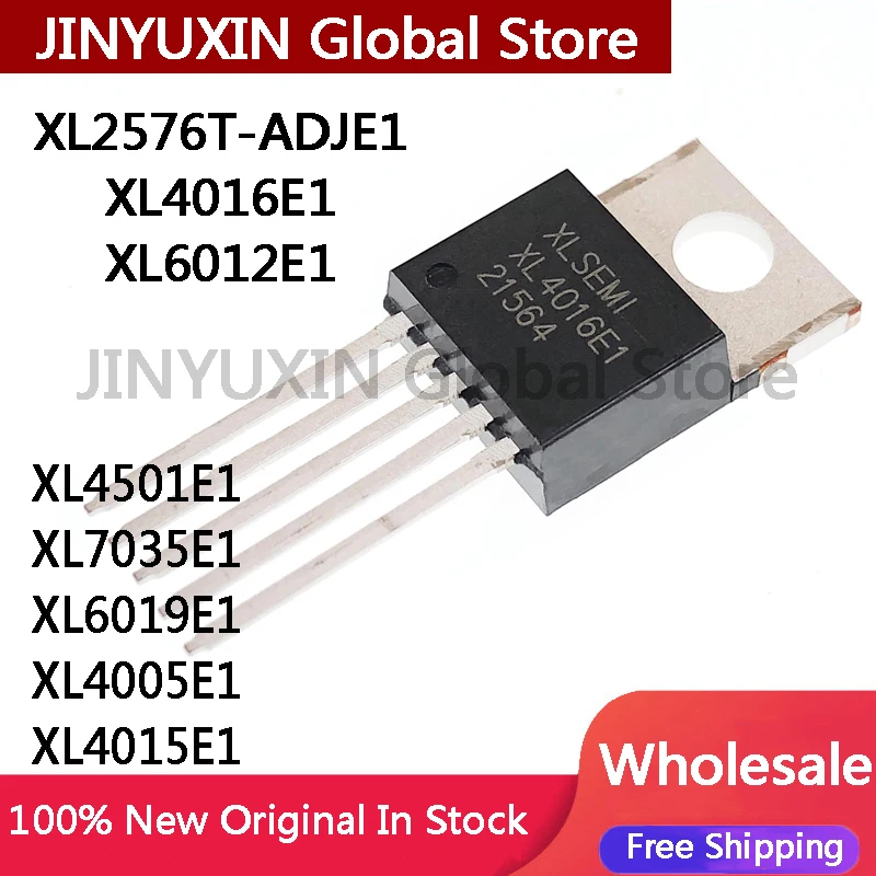XL6012E1-XL4016E1-XL2576T-ADJE1-TO-220-5-TO220-5-XL4015E1-XL4005E1 ...