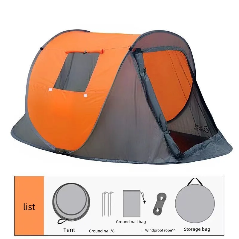 Outdoor-fully-automatic-pop-up-tent-with-instant-deployment-rainproof ...