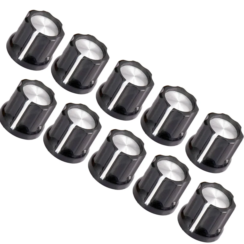 10-pz-D-tipo-6mm-foro-dell-albero-controllo-del-Volume-potenziometro ...
