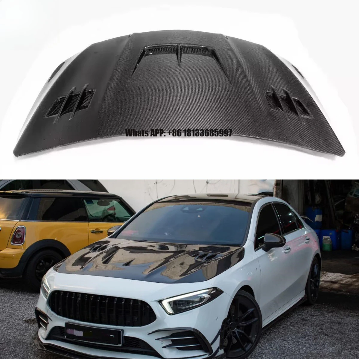 Hight Quality Carbon Fiber Engine Hood Bonnet for Mercedes Benz CL ...