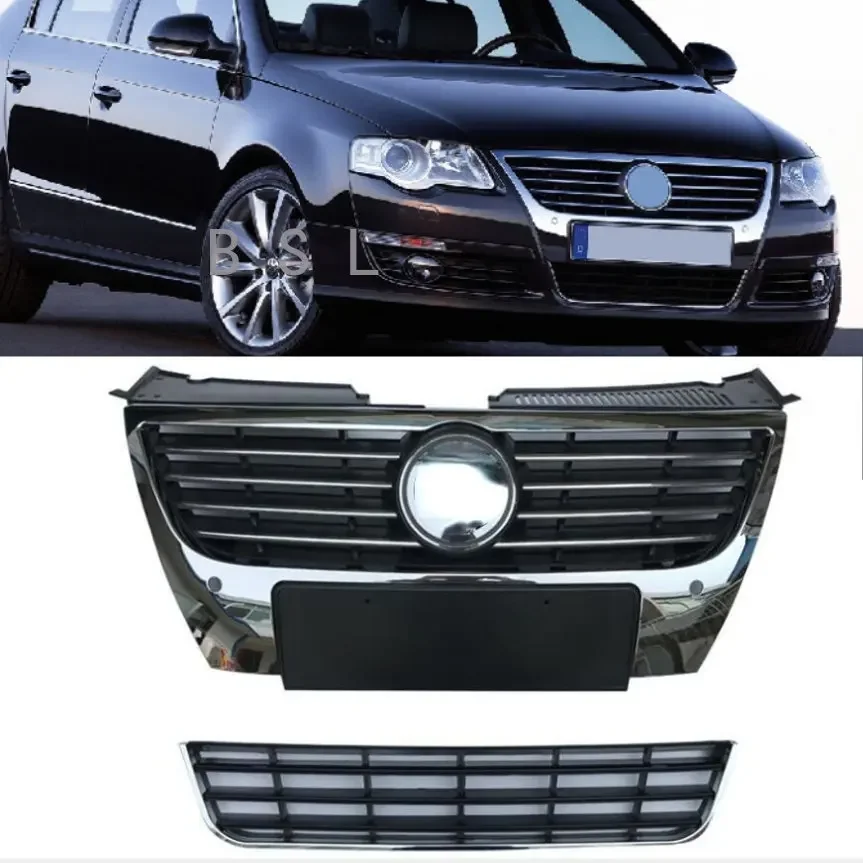 2006-2011-for-Volkswagen-vw-passat-B6-grille-Racing-Grills-Front-Bumper ...