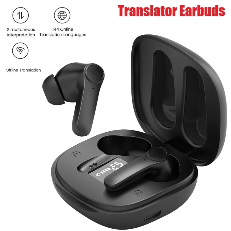 New-144-Languages-Smart-Translate-Earbuds-Real-Time-Voice-Translator-Support-Online-OffLine-4 ...