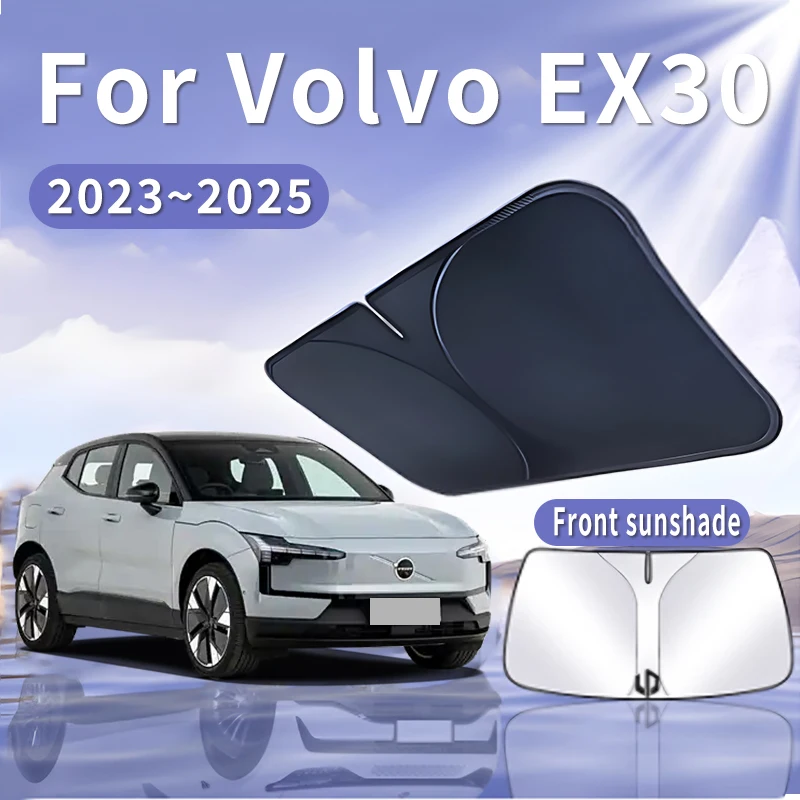 Foldable-Car-Sun-Visor-For-Volvo-EX30-2023-2024-2025-Front-Windshield ...