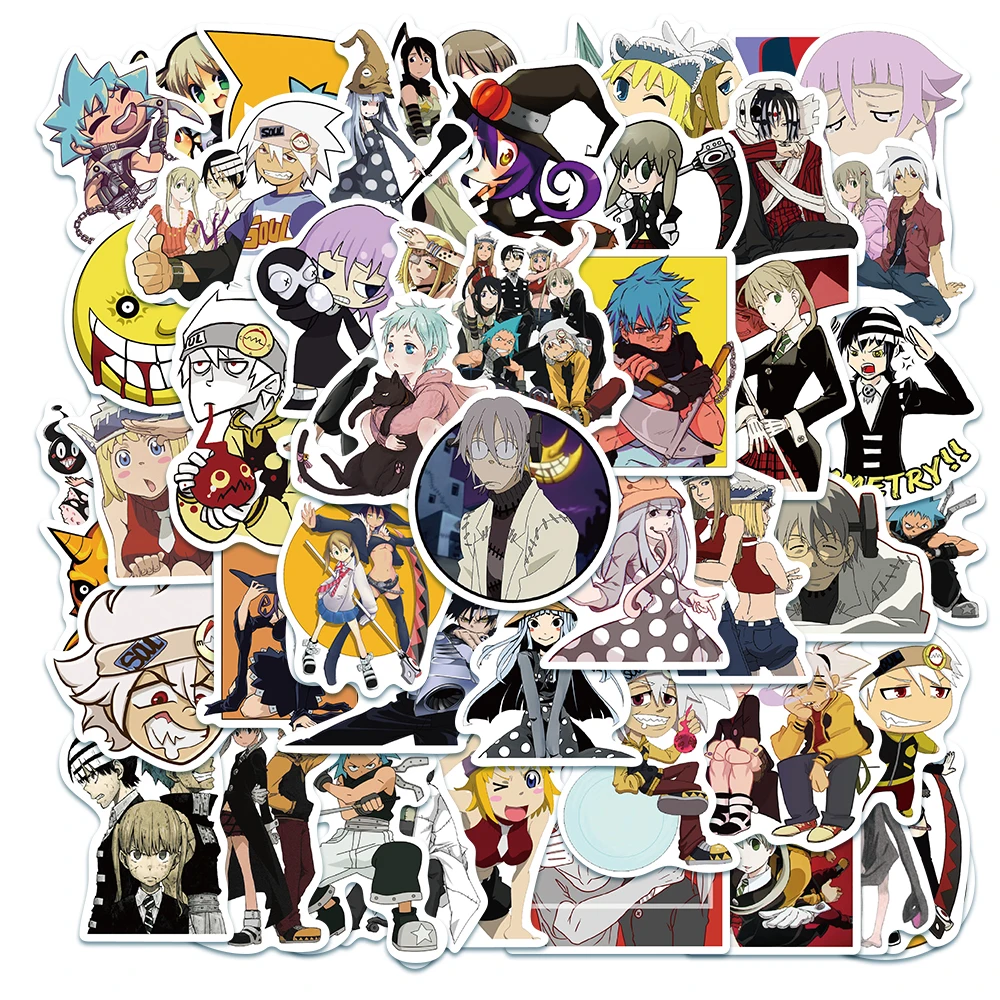 10-50-Pcs-Anime-Soul-Eater-stickers-Gift-DIY-Skateboard-Luggage ...