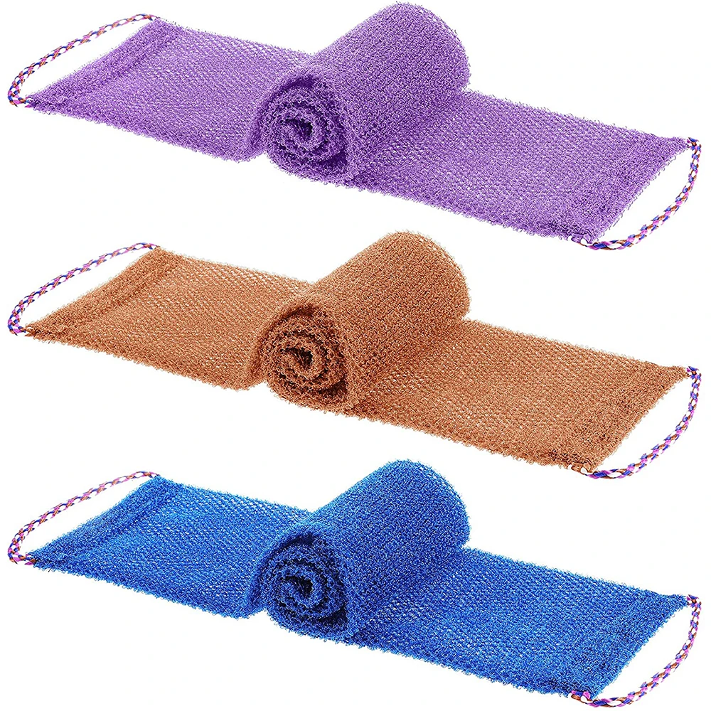 African Net Long Bath Body Exfoliating Long Net Shower Body Scrub Back