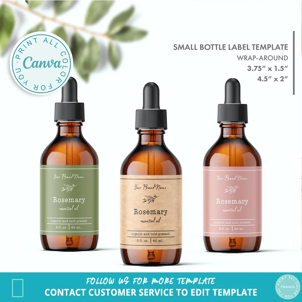 Essential Oil Labels
