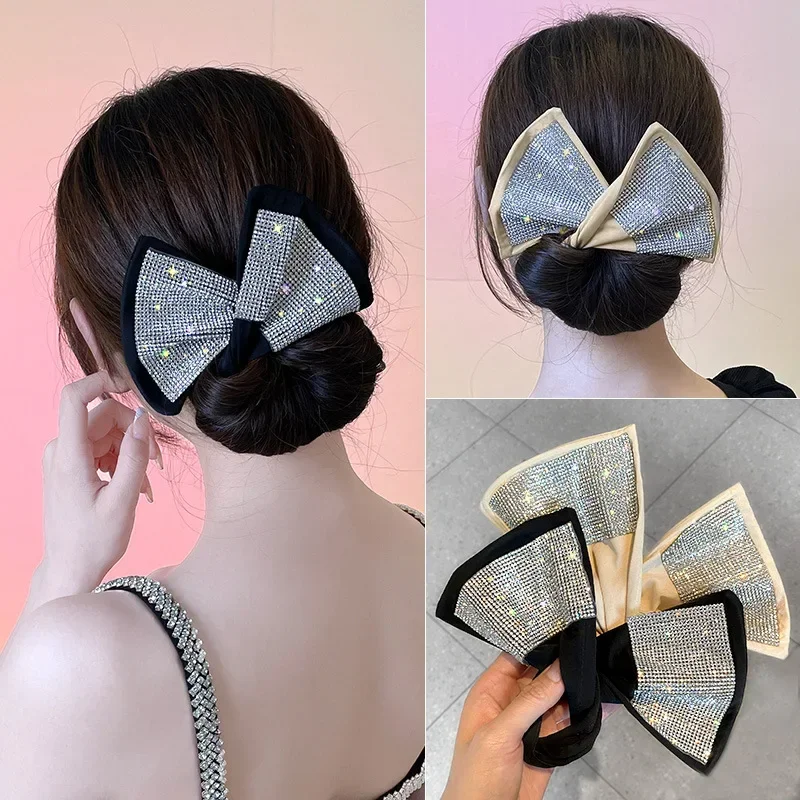 Women-s-Bow-shaped-Hairpin-Device-Sweet-and-Lovely-Hairpin-Fast-Hair ...