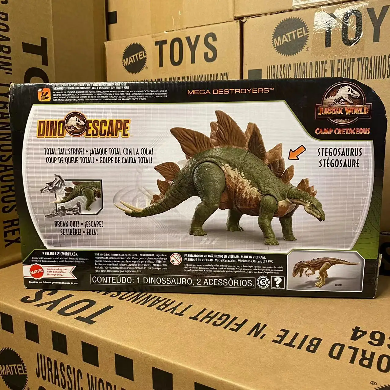 Stegosaurus Jurassic Park Toy