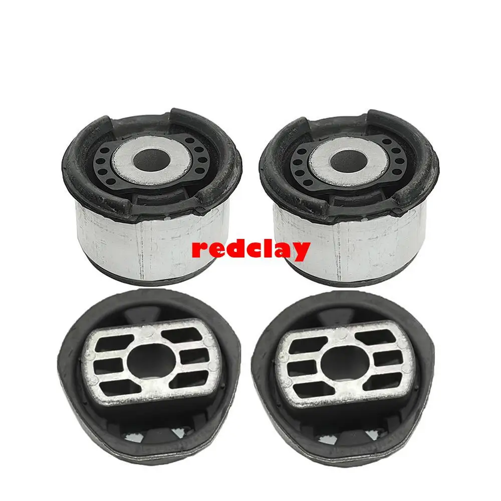 4D0399415K,3D0505145B New Front Rear Axle Beam Mounting Bonded Rubber ...