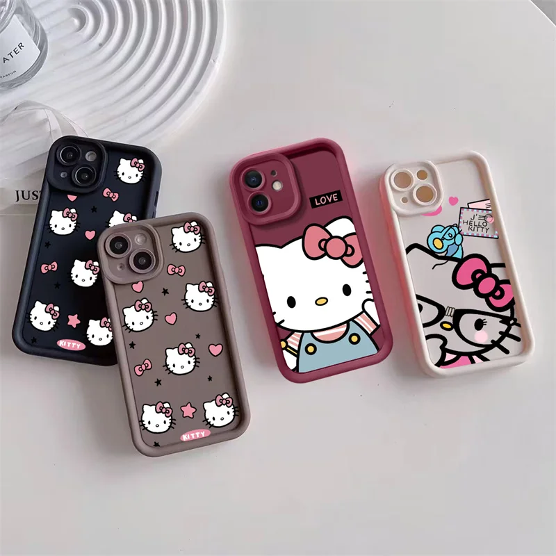 Luxury Hello Kitty Multistep TPU Phone Case For Xiaomi Mi 15T Pro 15 ...