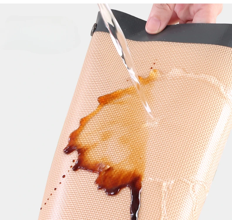 Tampon de cuisson en fibre épaissie et coussin de four en gel de pton ...