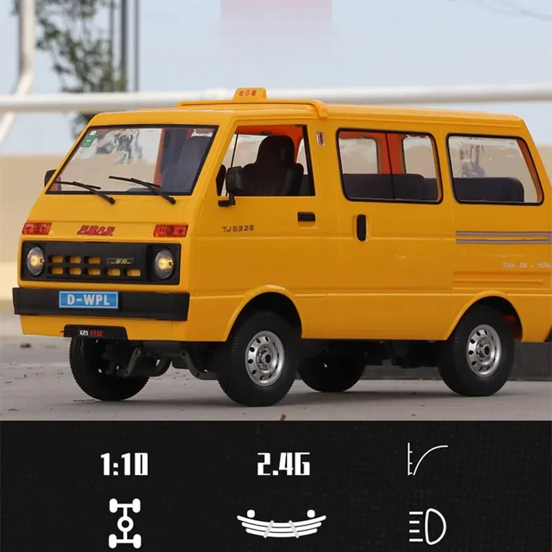 1/10 Wpl D42 Rc Auto 2,4g Simulation Van Drift Lkw Led Fernbedienung ...