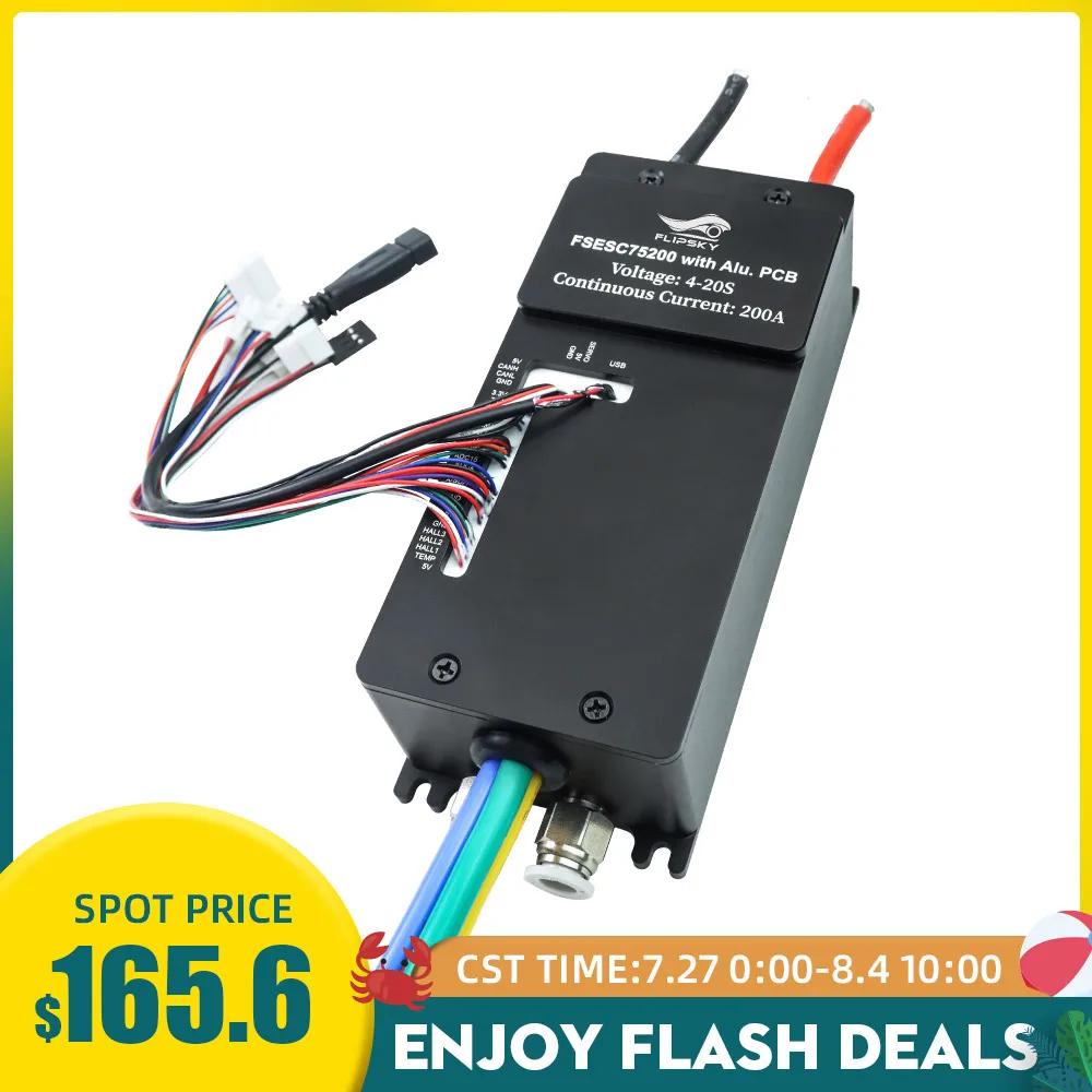 Flash-Deals-Flipsky-75200-84V-High-Current-With-Aluminum-PCB-Based-on ...