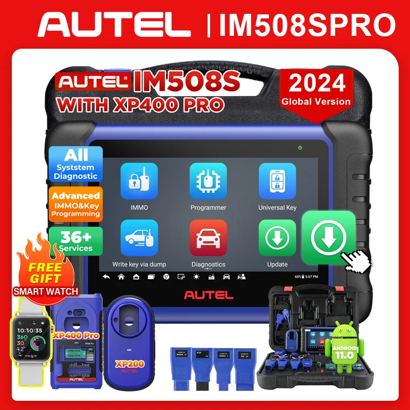 Autel-MaxiIM-IM508S-XP400PRO-IM508SPRO-IMMO-Key-Programming-Diagnostic-Tool-OBD2-Auto-Automotive ...