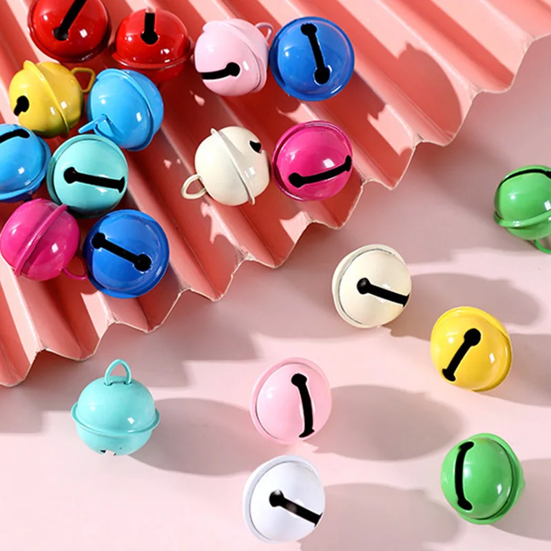 10pcs Bell Candy Color Paint Metal Bell DIY Key Chain Color Creative ...