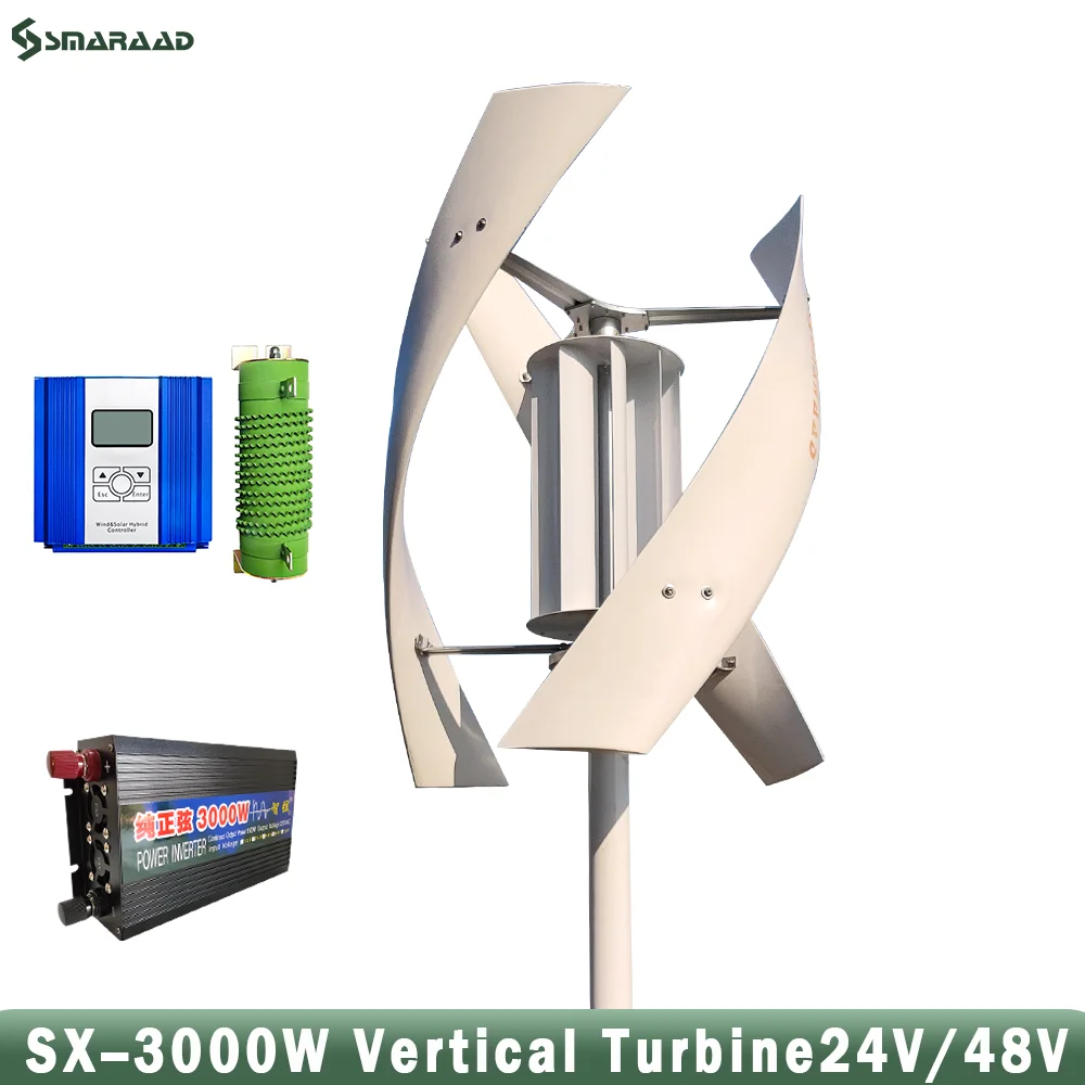 Duty-Free-Delivery-Of-3KW-Vertical-Axis-Maglev-Wind-Turbine-Free-Energy ...