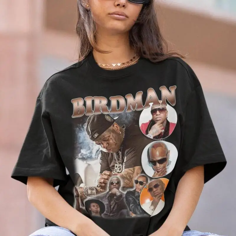 Birdman Hiphop T Shirt Sweat Vintage Rnb Rapper A - AliExpress 200000343