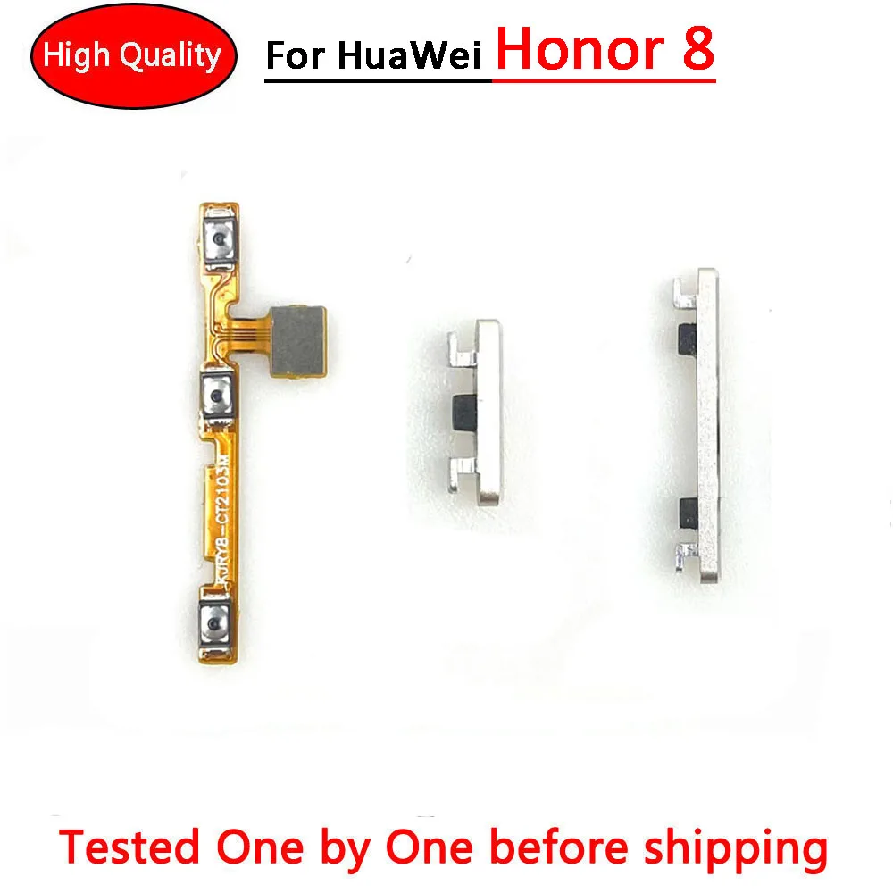 For Huawei Honor 8 Power + Volume Button Side Key Button On Off Switch ...