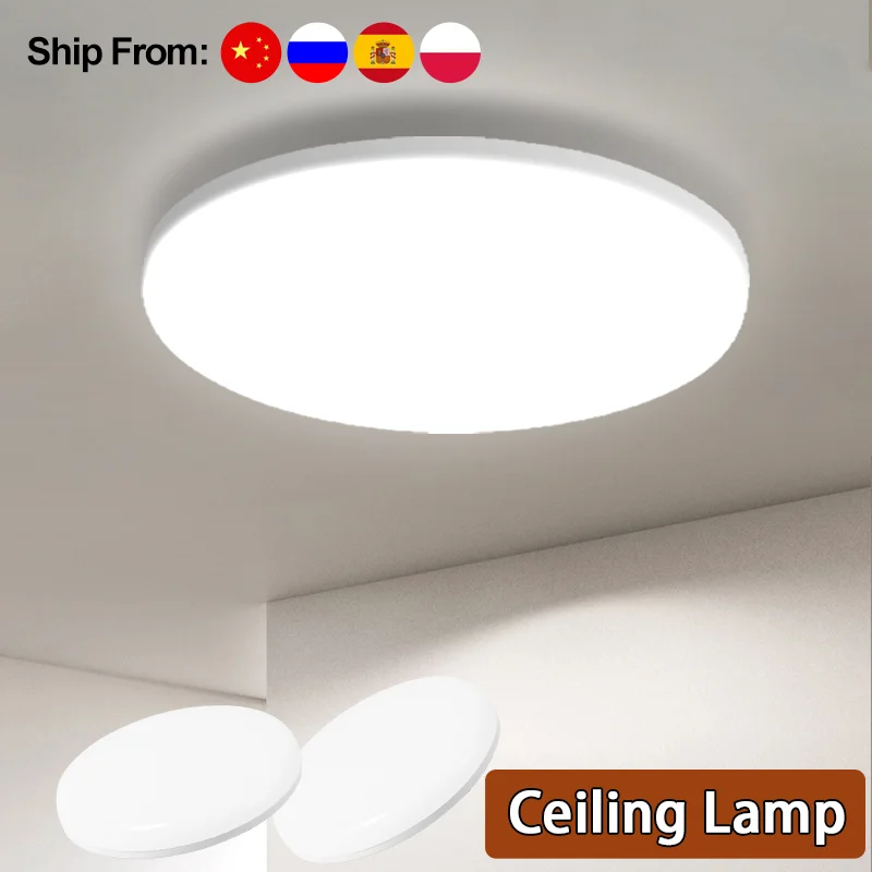 Ultra Thin Led Ceiling Lamp 220v Ceiling Lights 15w 20w 30w 50w Surface ...