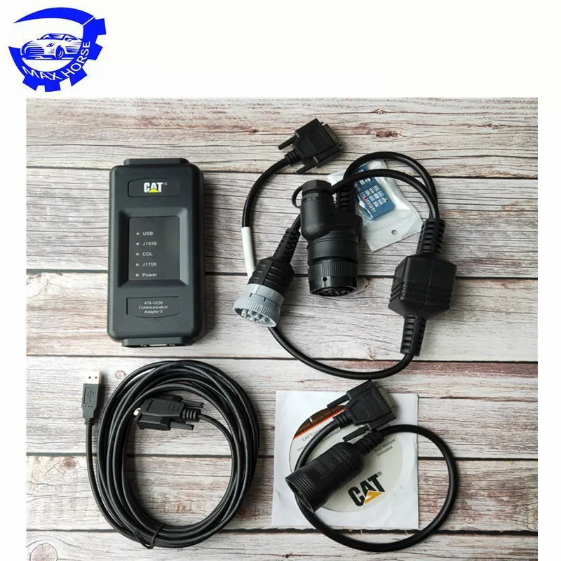 2022A Real cat ET3 Adapter ET 3 ET4 USB Version for cat3 Truck ...