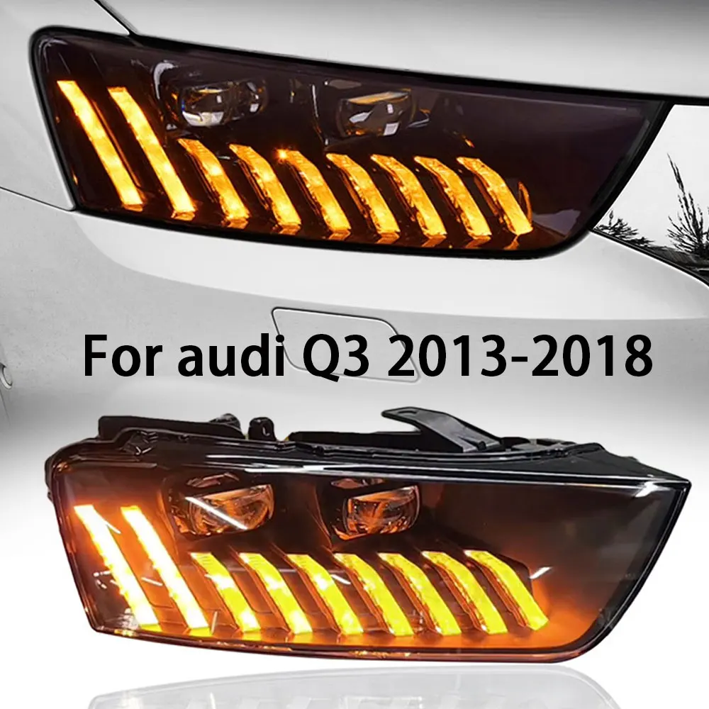 Car-Led-Front-Lights-For-Audi-Q3-Headlights-2013-2018-Accessories-Q3 ...