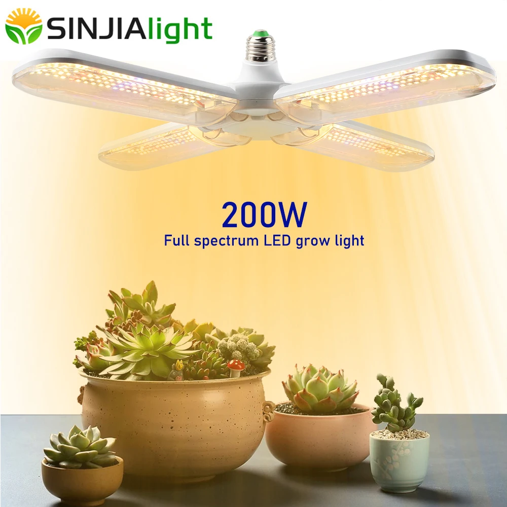 Full Spectrum 200 Led Grow Bulb | Led Lamp 200w Plant Growing - 200w ...