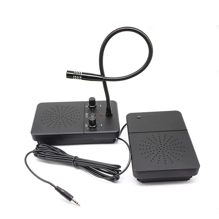 Intercomunicador de doble vía para mostrador de ventana, sistema de ...