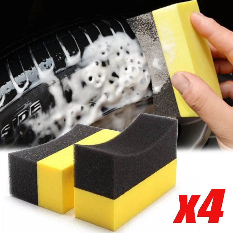 Car-Wheel-Cleaning-Sponge-Brush-Waxing-Polishing-Wiper-Sponge-Brushes ...