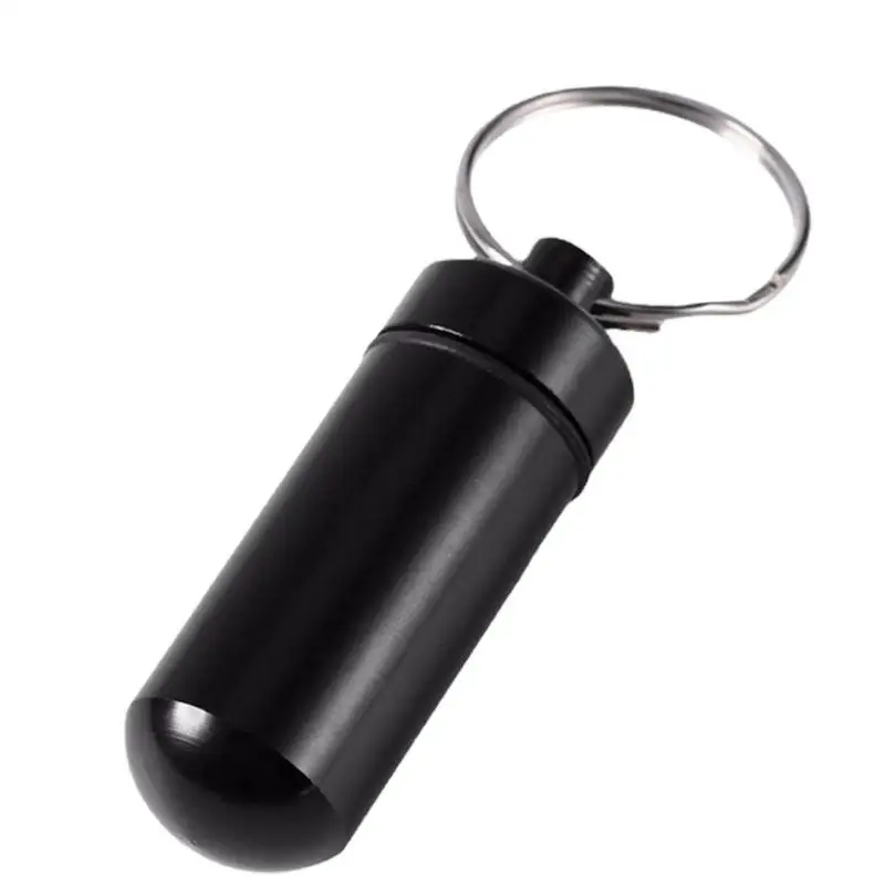 Keychain-Pill-Holder-Waterproof-Small-Pill-Box-Portable-Travel-Pill ...