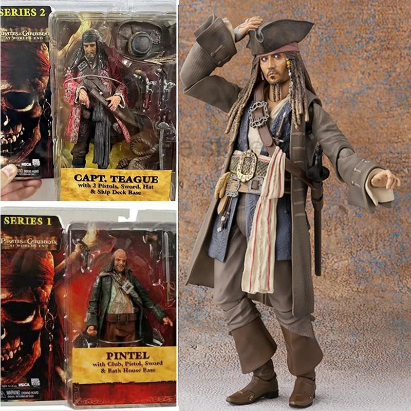 Captain Jack Sparrow Figure | Jack Sparrow Action Figure | Caribbean ...