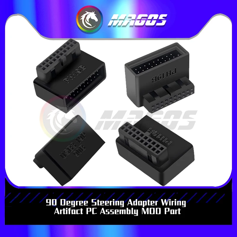 Desktop-Computer-Motherboard-USB3-0-19-20Pin-Socket-90-Degree-Steering ...