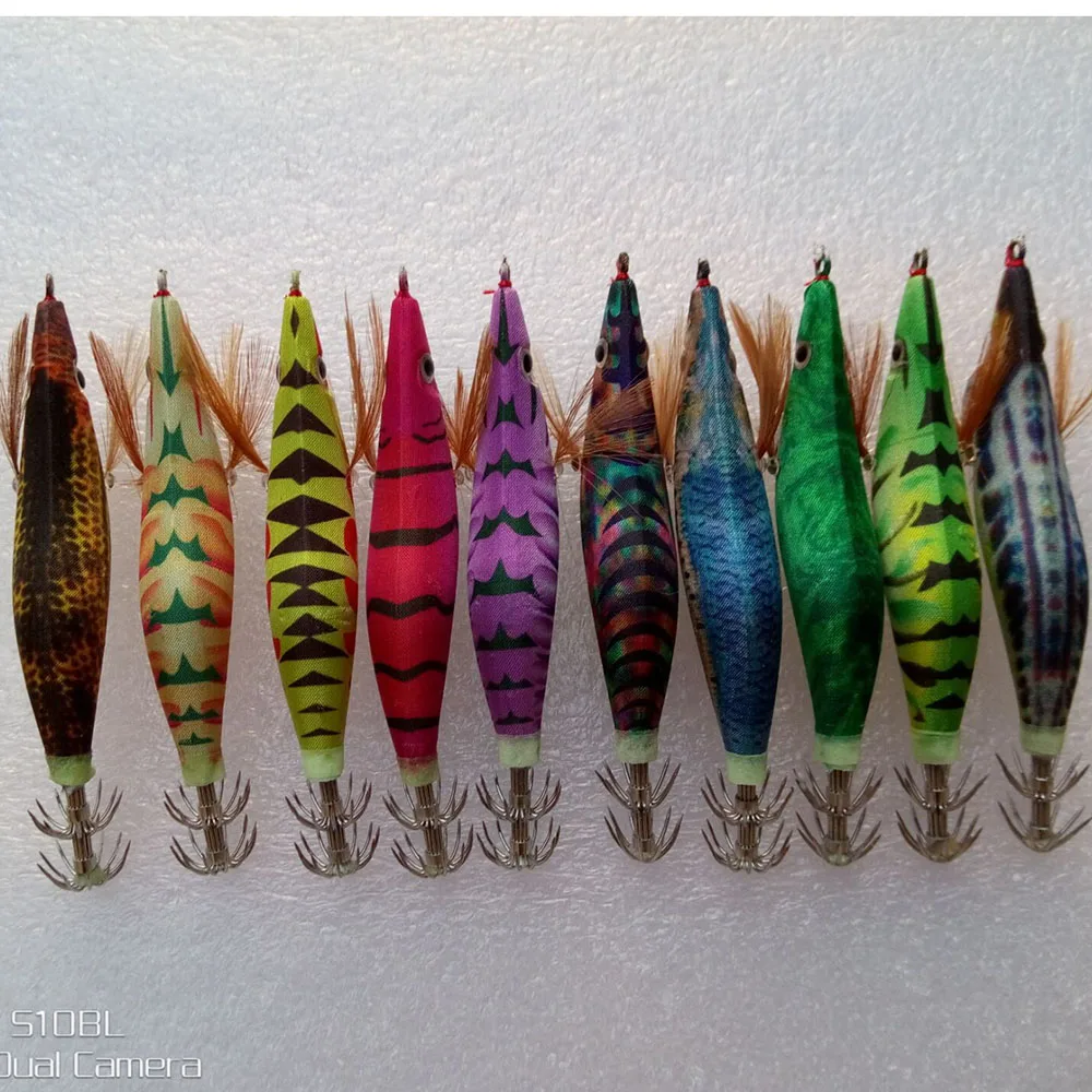 20-Piece Squid Jig Set - Easy Fishing Tackle