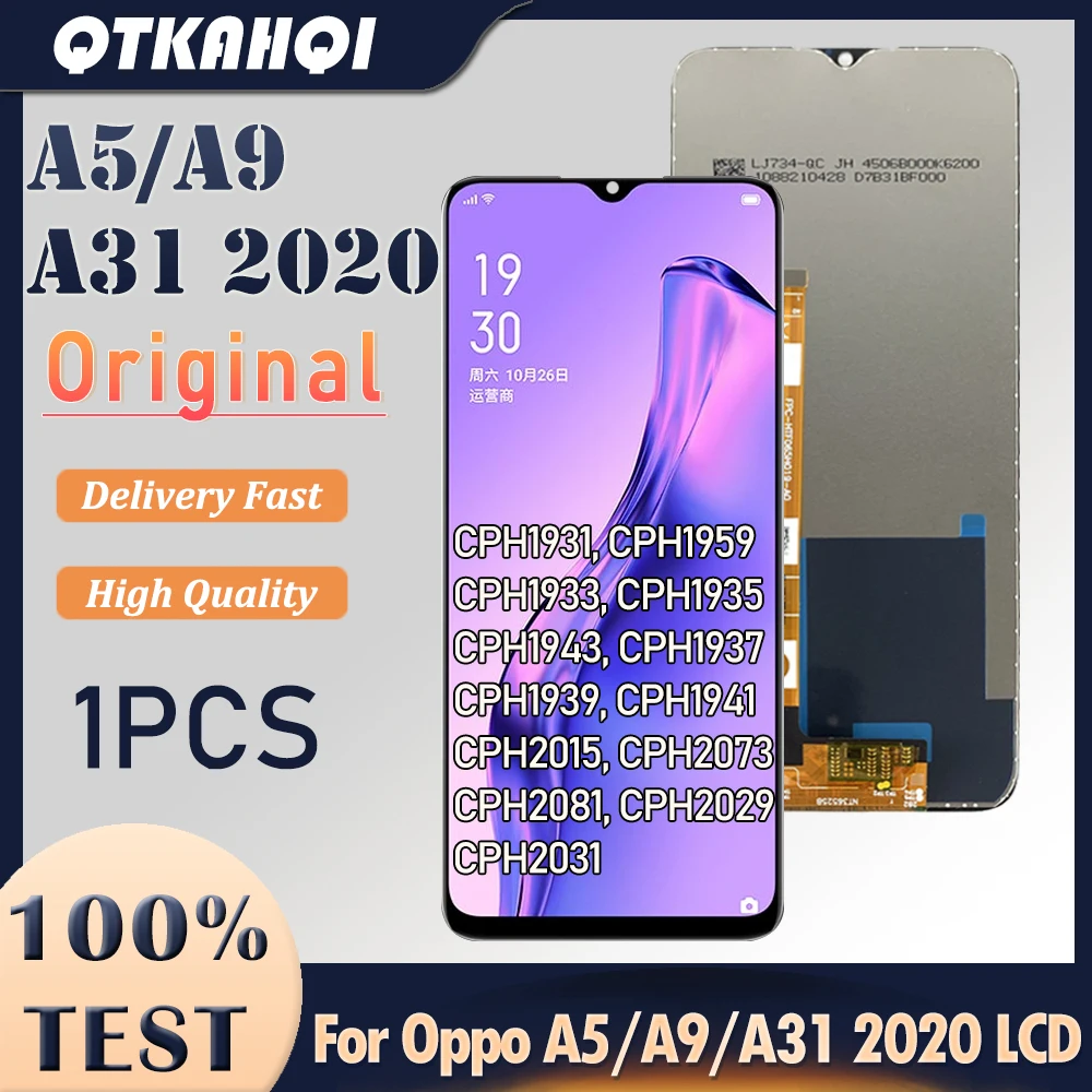 6-5-Original-For-OPPO-A5-2020-LCD-CPH1931-CPH1959-Display-Touch-Screen ...