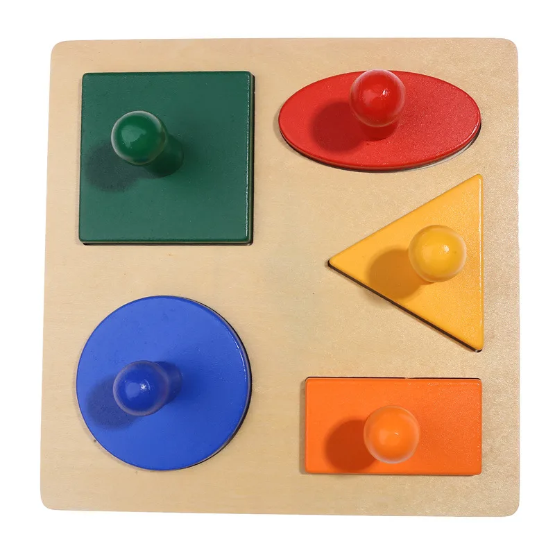 Geometric Puzzle Board By Guide Craft