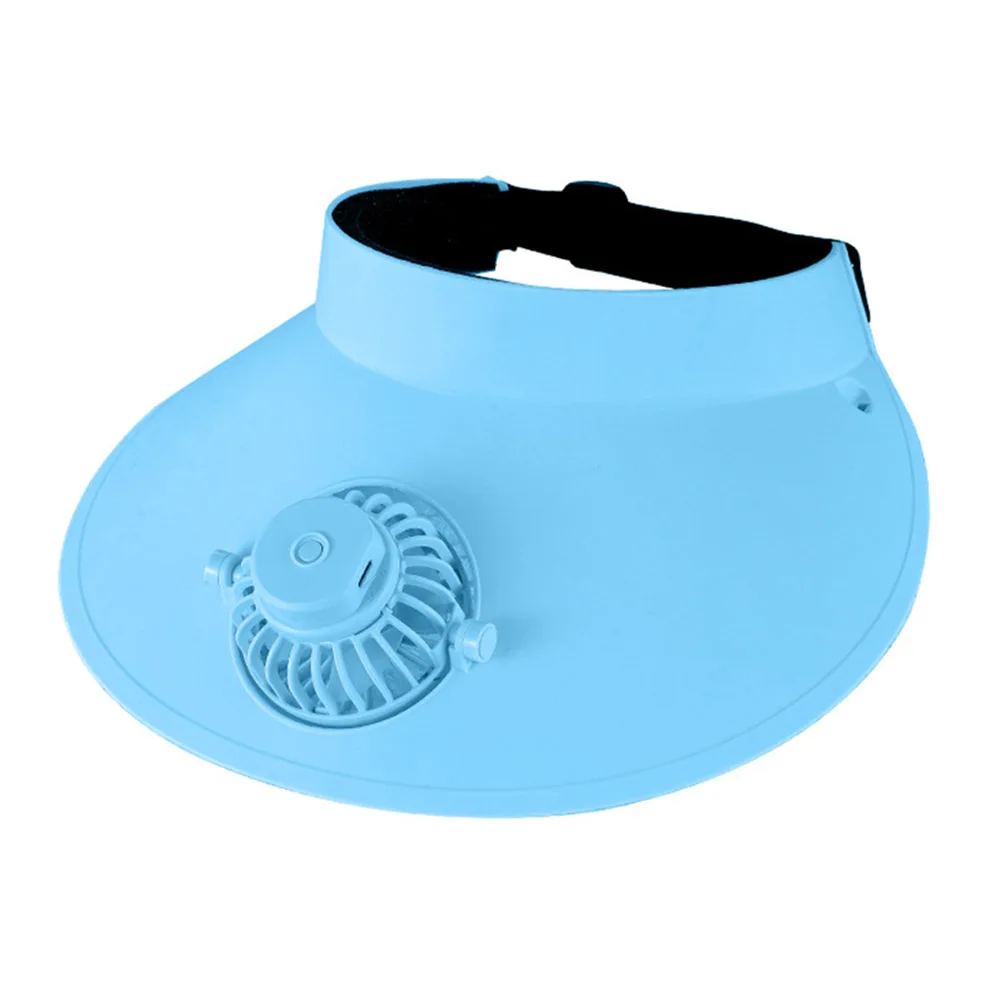 USB-Charging-Summer-Fan-Cap-Rotatable-Sunscreen-Cap-Fan-3-Speeds-Peaked ...