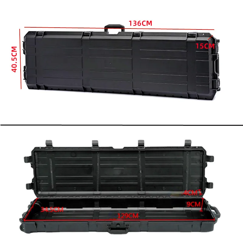 136x40-5x15CM-Long-Tool-Box-Equipment-Box-Compression-Waterproof ...