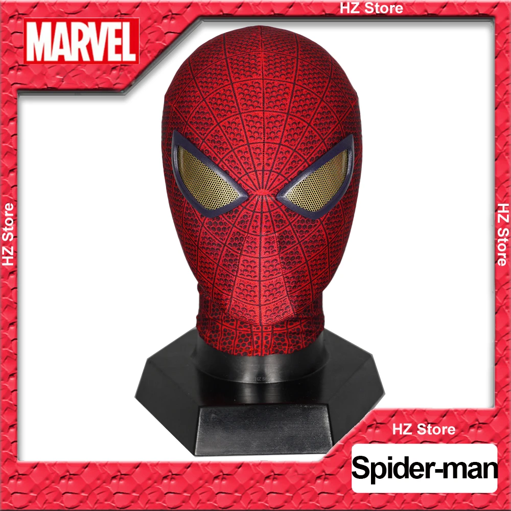 Marvel-The-Amazing-Spider-Man-Mask-with-Faceshell-No-Adhesive-Strip-1-1 ...