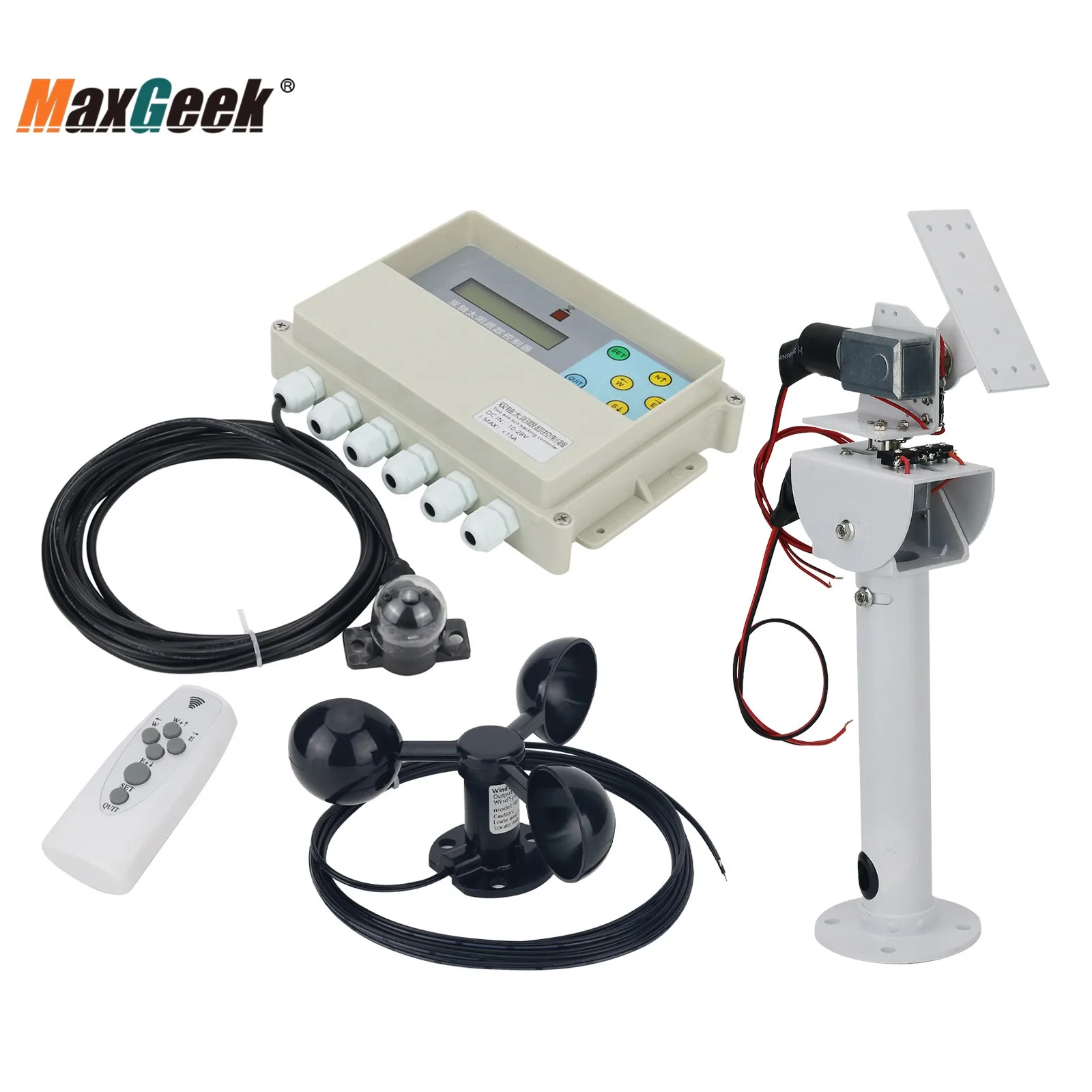 Maxgeek-2-Axis-Solar-Tracker-Controller-Automatic-Solar-Tracking-System ...