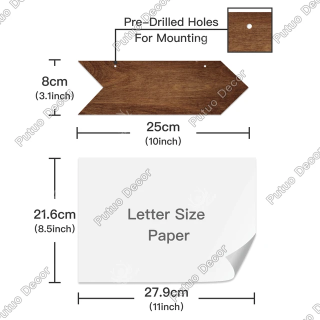 Blank Wood Sign Template