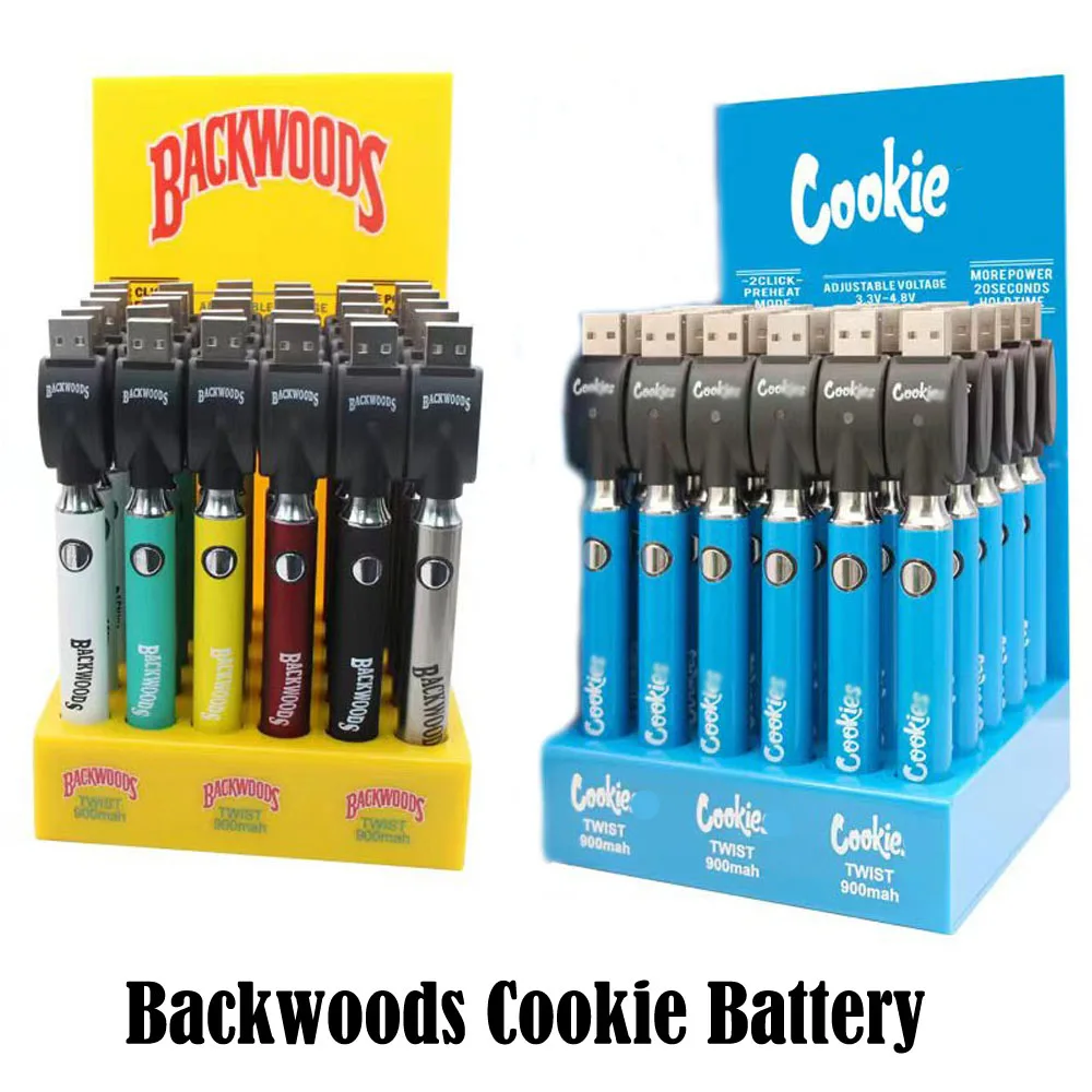 30pcs-lot-Backwoods-Cookie-Preheat-Battery-Rechargeable-Vape-Pen ...