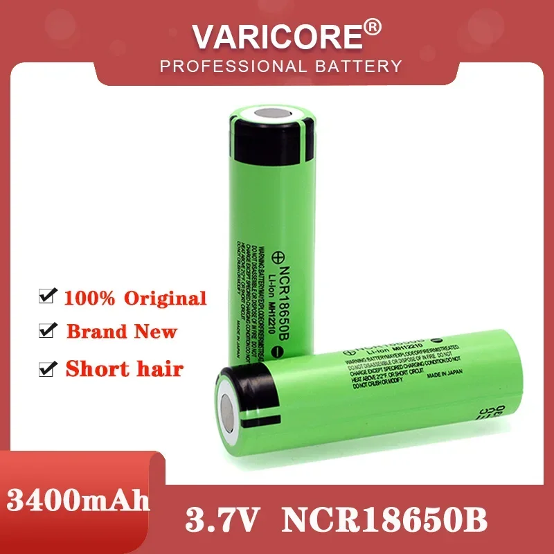 100-neue-Original-NCR18650B-3-7-v-3400mah-18650-Lithium-Akku-F-r ...